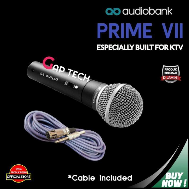Promo Audiobank Prime VII / PRIMEVII / PRIME 7 Dynamic Microphone ...