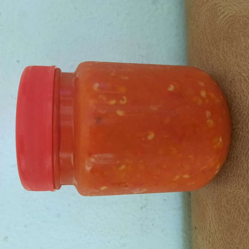 Jual sambal merah untuk digunakan pada bakso bakmi sate soto mie ...