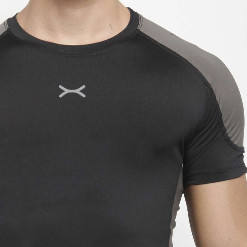 Jual Flexzone Muscle Tee Lengan Pendek Pria Gym Sepeda Fitness Fts ...