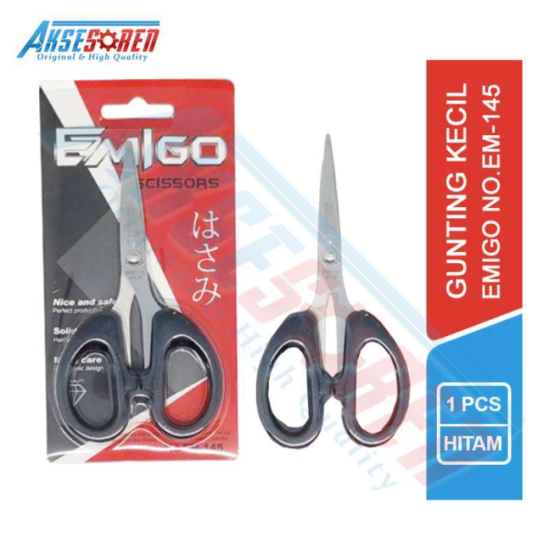 Promo Gunting Kecil Emigo Scissors [No.EM-145] / Gunting Kertas ...