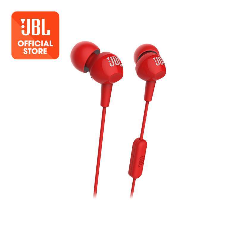 Promo JBL C150SI In Ear Headset - Merah Diskon 34% di Seller JBL ...