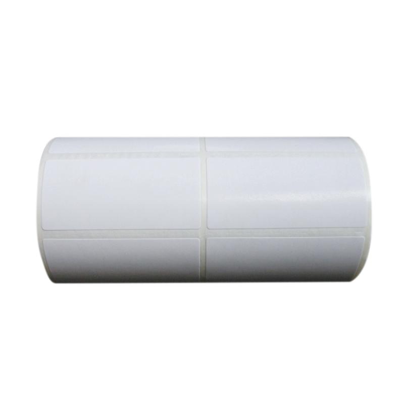 Jual Label Semi Coated 2 Line Gap 2mm Label Stiker Barcode [52x25mm ...