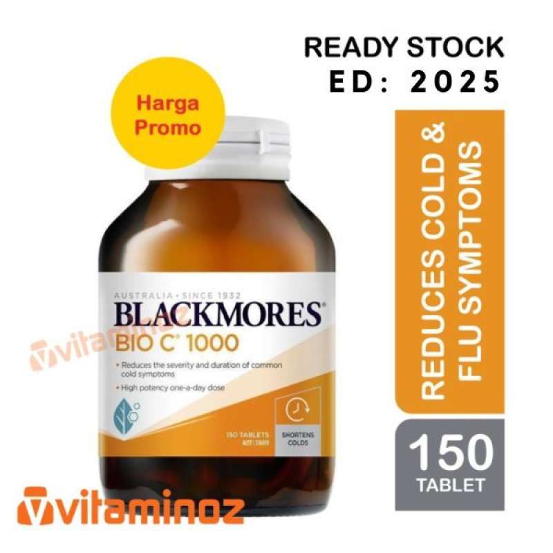 Jual Blackmores Bio C Vitamin C [1000 mg/150 Kapsul] di Seller ...
