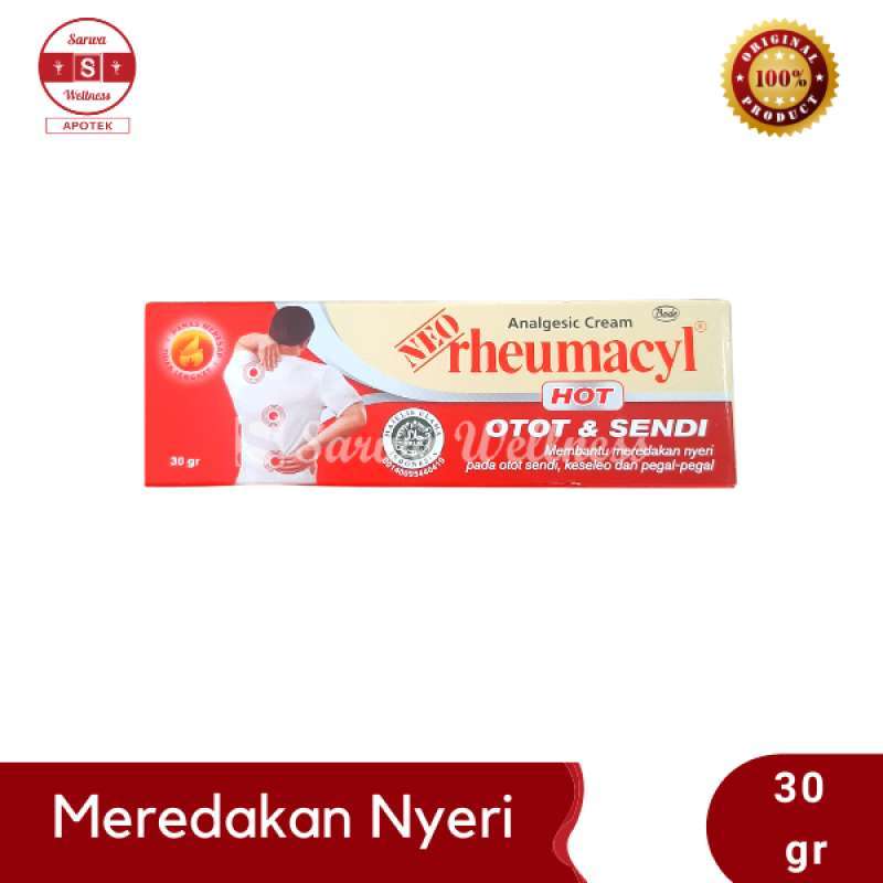 Jual Neo Rheumacyl Cream [30 g] di Seller Apotek Sarwa Wellness ...