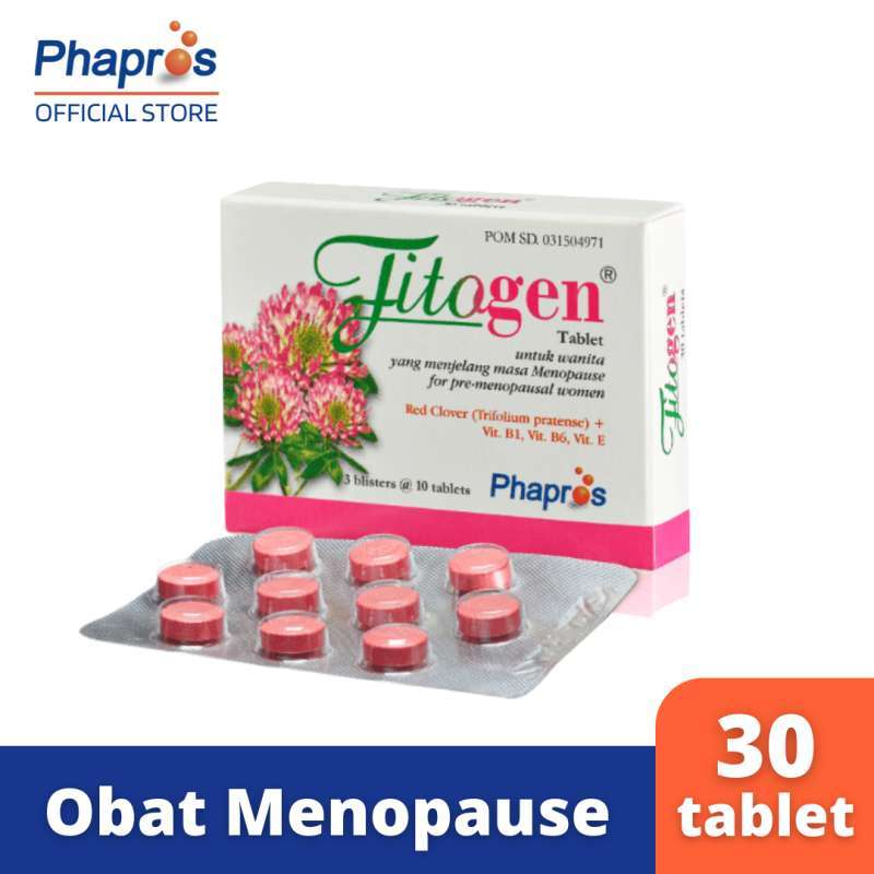 Jual Phapros Fitogen Obat Menopause Dan Osteoporosis Di Seller Phapros ...