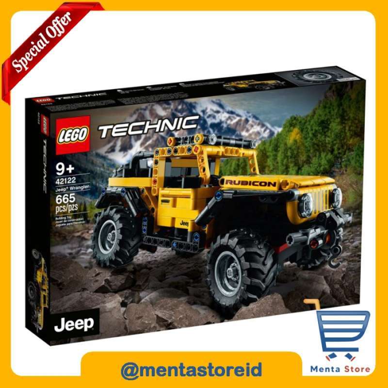 Jual Lego Technic 42122 Jeep Wrangler di Seller Menta Toys Official ...