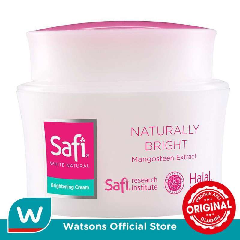 Jual Safi White Natural Brightening Cream Mangosteen Extract [45 g] di ...