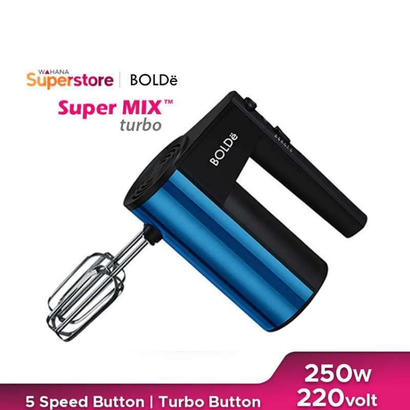 Promo BOLDE Super Mix Turbo Hand Mixer Diskon 7% di Seller WAHANA SUPER ...