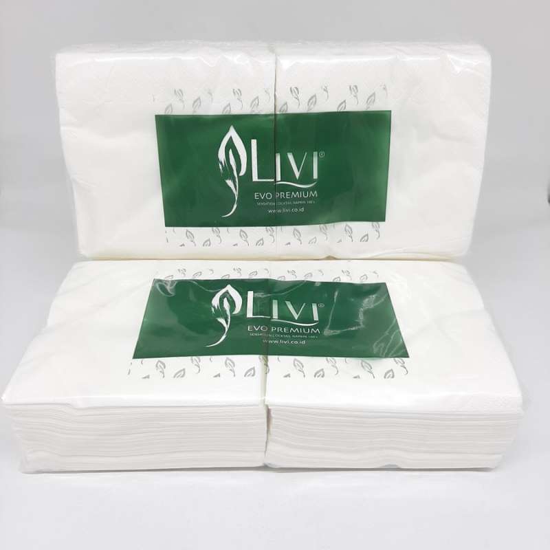 Promo Livi Evo Sensation Premium Napkin Cocktail Tissue [100 Sheets ...