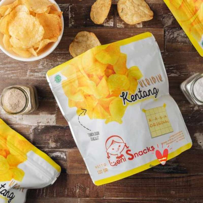 Jual LENI SNACKS Keripik Kentang Original [120 g] di Seller Leni Snacks ...