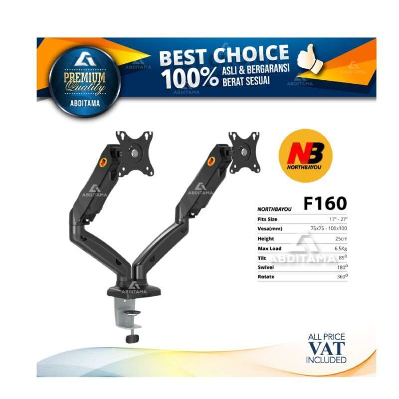 Promo North Bayou NB F160 NBF160 13-27 Tilt Swi Bracket TV Monitor LED ...