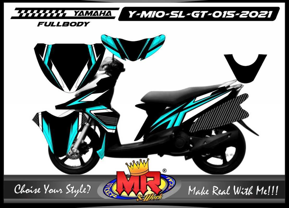 Promo Stiker Decal Motor Yamaha Mio Soul GT Grafis Striping Variasi ...