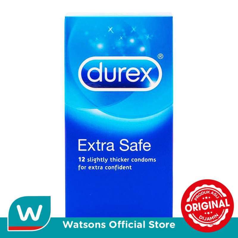 Jual Durex Extra Safe Kondom [12 Pcs] di Seller WATSONS Official Store ...