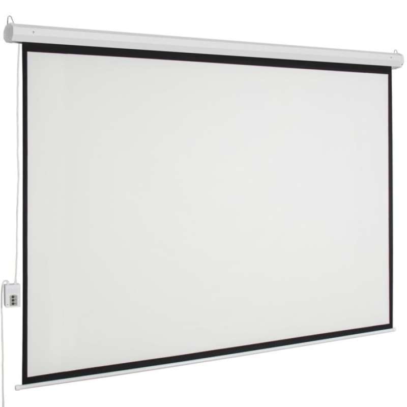 Jual Screen Projector 200 Motorize - Layar Proyektor 200 Otomatis (Kode ...
