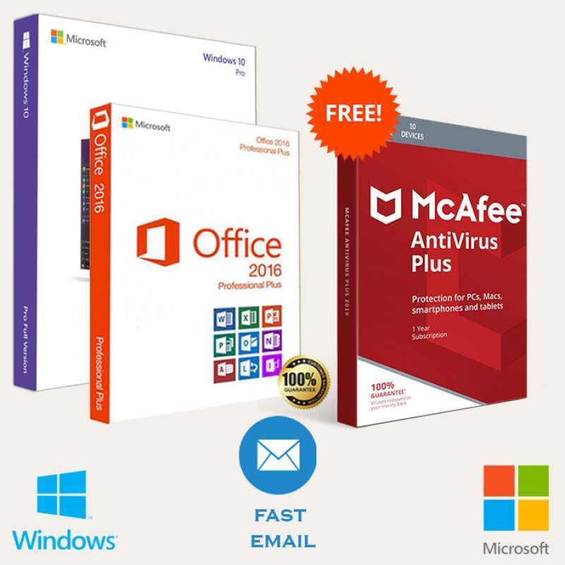 Jual Microsoft Office 2016 Pro Plus Original Lisensi & Windows 10 Pro ... Jual Microsoft Office 2016 Pro Plus Original Lisensi & Windows 10 Pro ...
