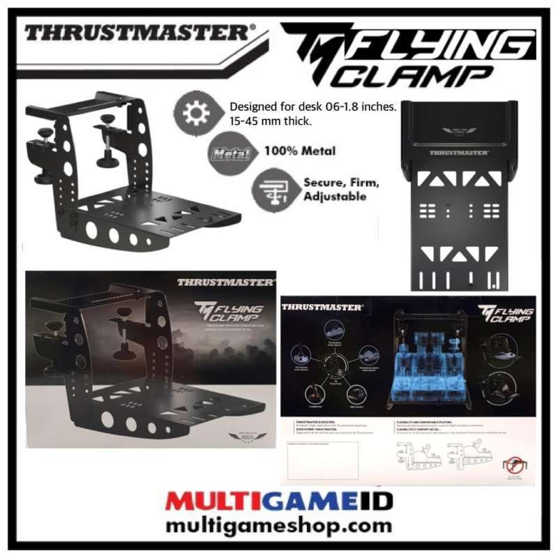 Jual Thrustmaster TM Flying Clamp di Seller MultiGameID Official Store ...