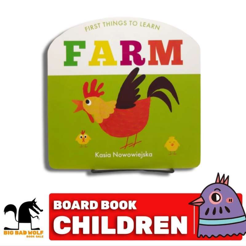 Jual BIG BAD WOLF BOOKS – FIRST THINGS TO LEARN : FARM di Seller Little ...