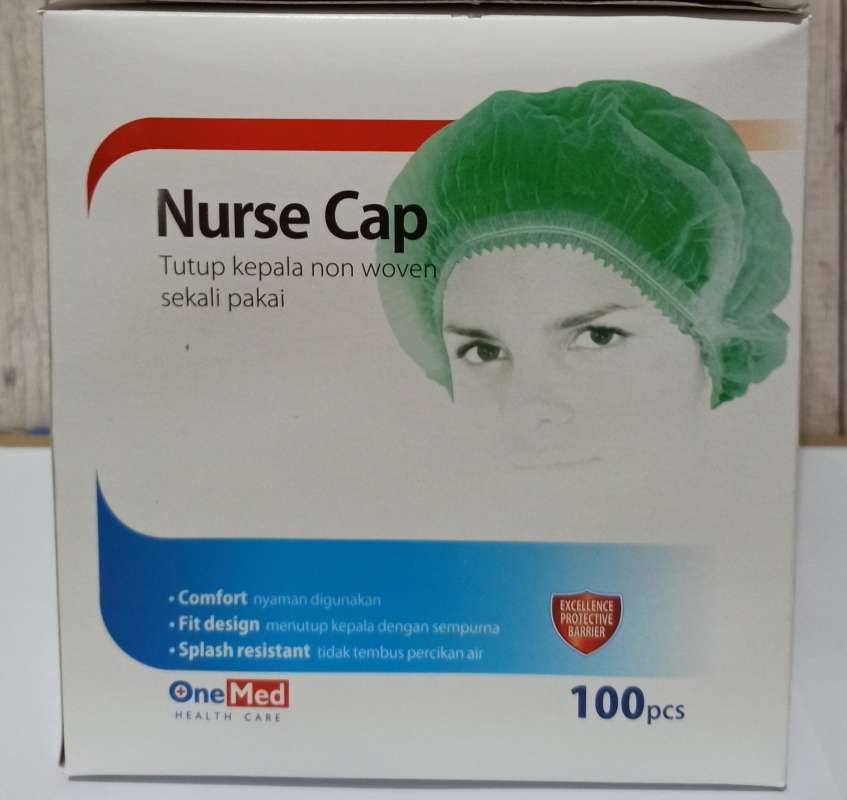 Jual NURSE CAP/HEAD CAP/PENUTUP KEPALA ONEMED di Seller bee_strong ...