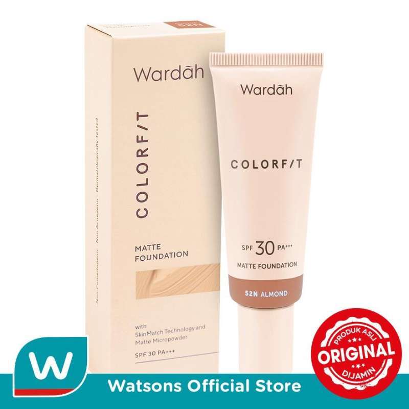 Promo Wardah Colorfit Matte Foundation - Diskon 10% di Seller WATSONS ...