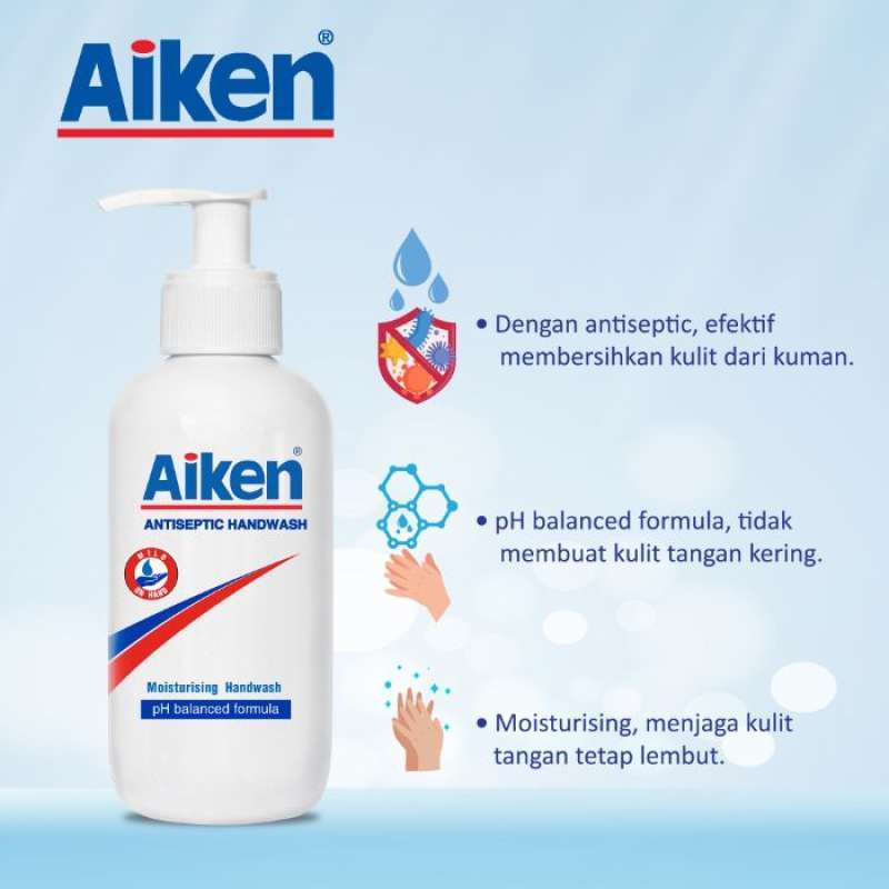 Jual Aiken Handwash 200ml Di Seller Grandtoserba_mks - Tanjung Merdeka ...