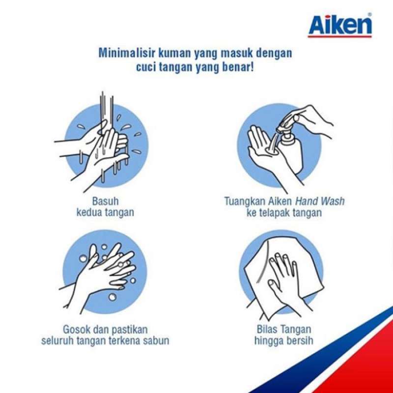 Jual Aiken Handwash 200ml Di Seller Grandtoserba_mks - Tanjung Merdeka ...