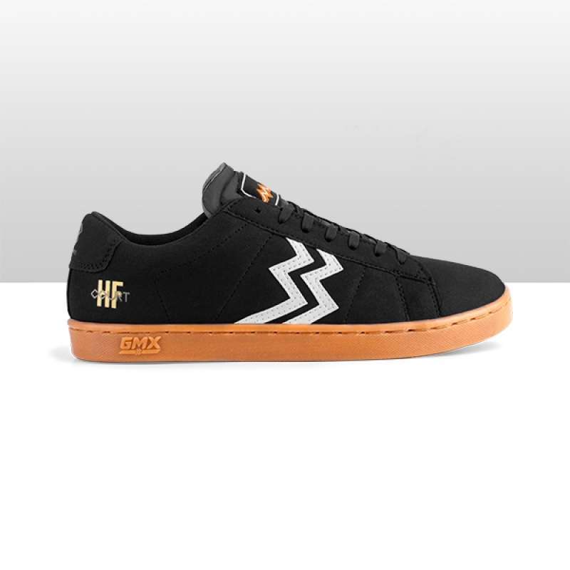 Jual Sepatu Sneaker Pria Geoff Max Hf Court Black Gum Di Seller Wakat ...