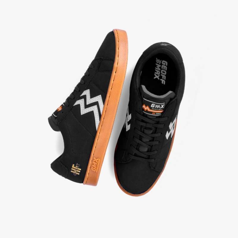 Jual Sepatu Sneaker Pria Geoff Max Hf Court Black Gum Di Seller Wakat ...