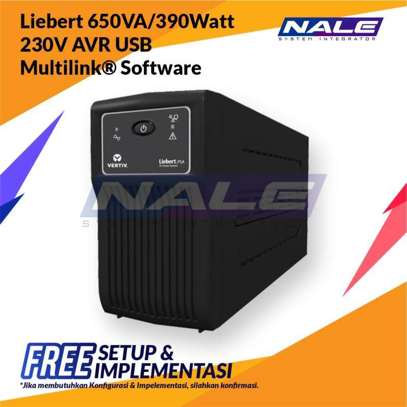 Jual Liebert 650VA/390Watt 230V AVR USB Multilink® Software PSA650MT3 ...