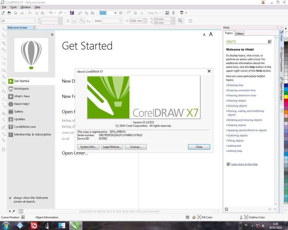 Jual Corel Draw X7 Full Version Original 32 64 Bit Di Seller Ditastore ...