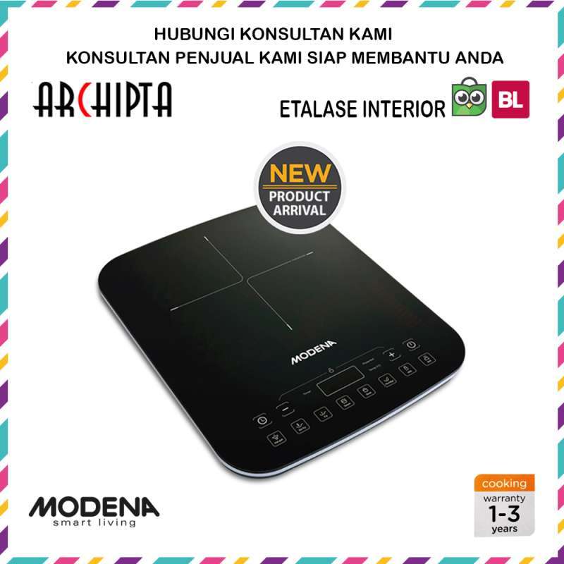 Jual Modena - Kompor Listrik Induksi Portable 1 Tungku Esente PI 1316 ...