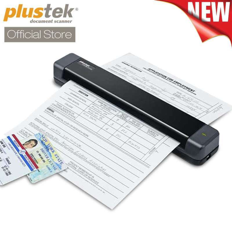 Jual Plustek Scanner MobileOffice S410 Plus- 9 Detik/Lembar -F4/Folio ...