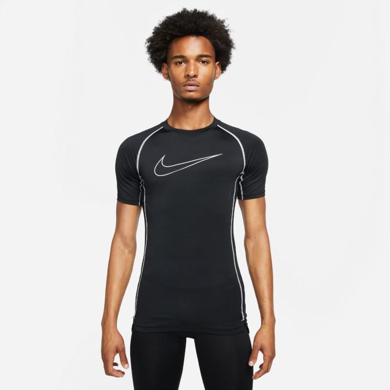 Jual NIKE Men Training Pro Dri-FIT Tight Top Short Sleeve Pakaian ...