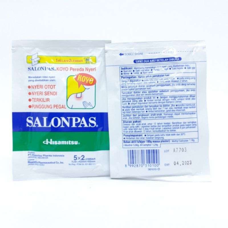 Jual Koyo Salonpas Biru Sachet di Seller Viva Apotek Authorized Bekasi ...