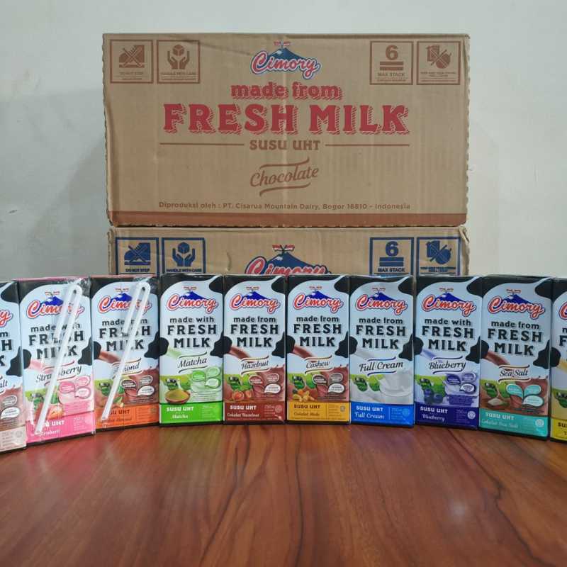 Jual Cimory Susu Uht M/w Fresh Milk 250ml (1 Karton) - Tiramisu Di Seller Toko Aneka Online ...