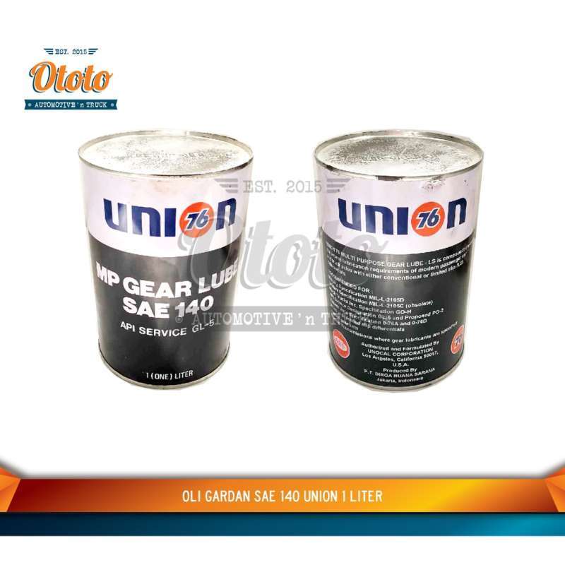 Jual Union Oli Gardan SAE 140 Api GL-5 [1L] di Seller Cloris - Gading ...