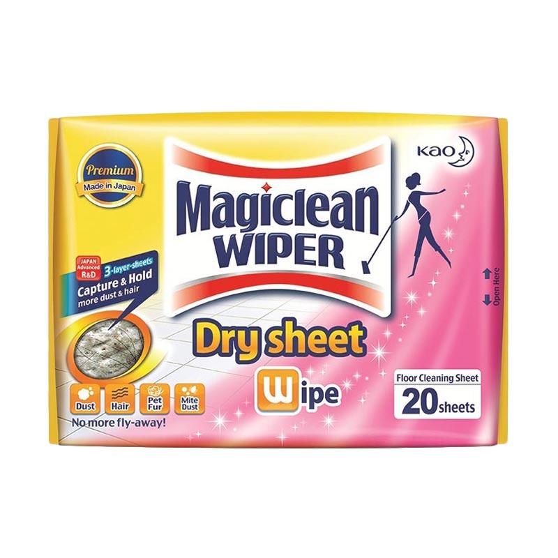 Promo Magiclean Wiper Dry Sheet Tisu Kering Pembersih Lantai [20 Sheets ...