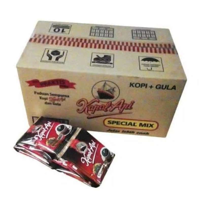 Jual Kopi Kapal Api Spesial Mix/12 Rcg/karton Halal Di Seller Cahyadi ...