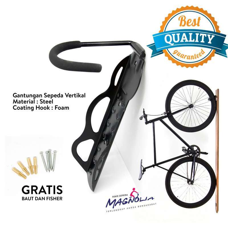 Jual Hanger Sepeda Gantungan Sepeda Gunung di Dinding Alat Tempat ...