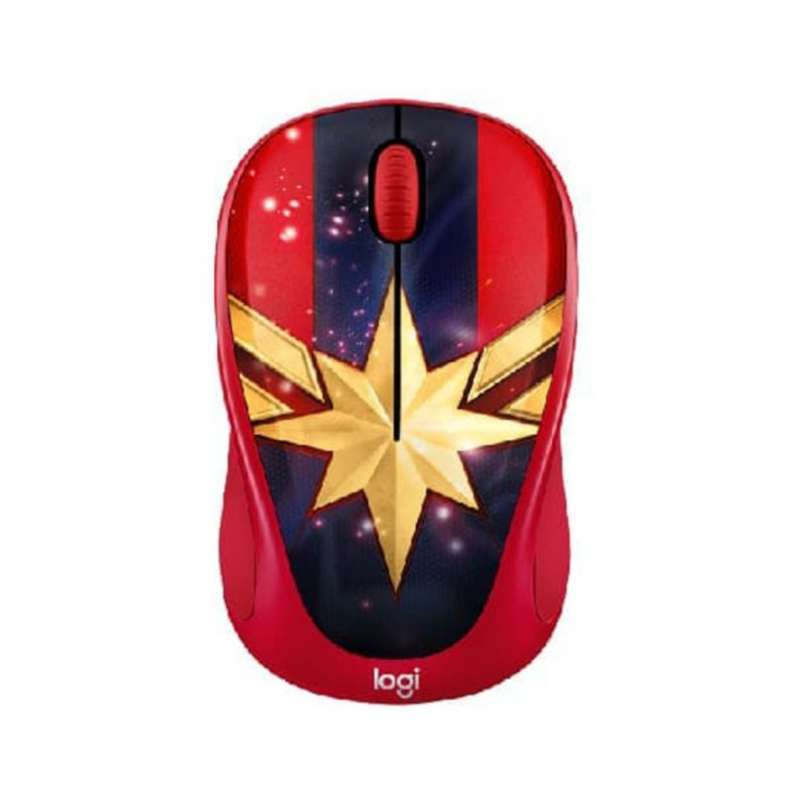 Jual LOGITECH M238 Wireless Mouse MARVEL AVENGERS CAPTAIN MARVEL 910 ...