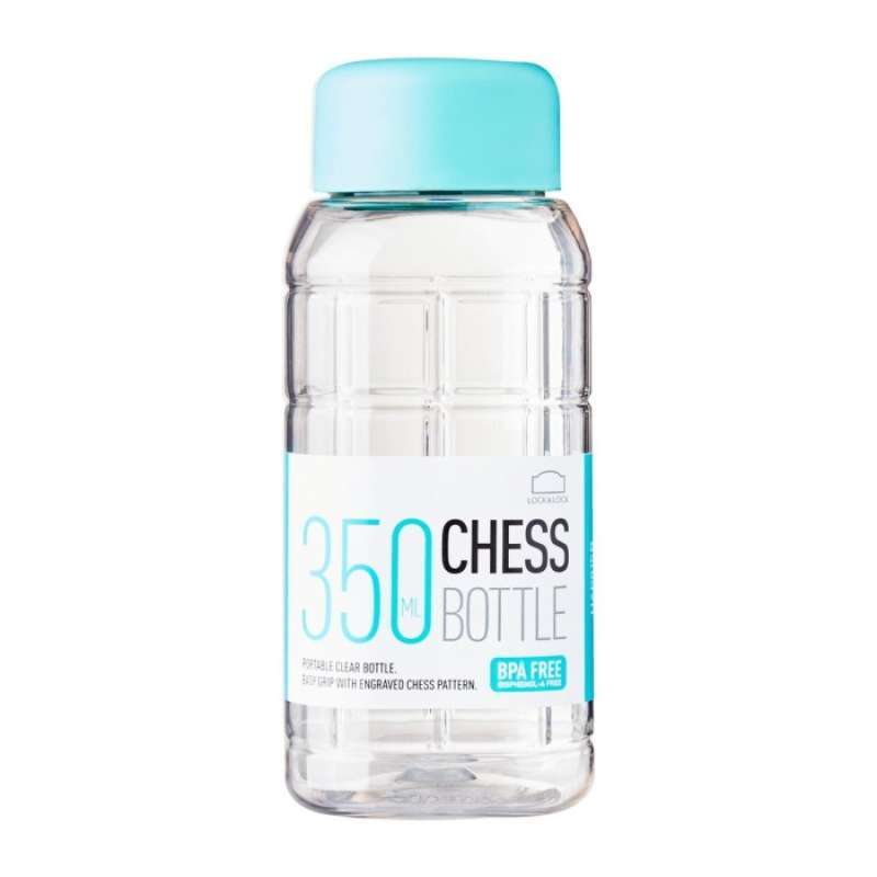 Promo LocknLock Chess Water Bottle Botol Minum 350ml - Biru Muda Diskon ...