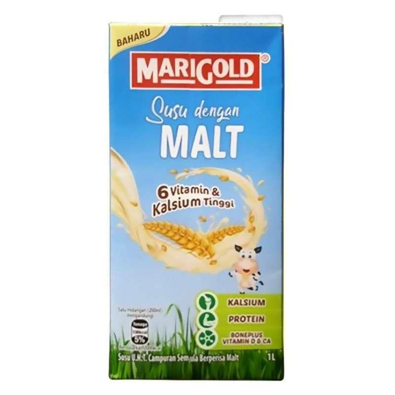 Jual Marigold UHT Milk 1L - Malt - Malaysia 4458883 di Seller Youbeli ...