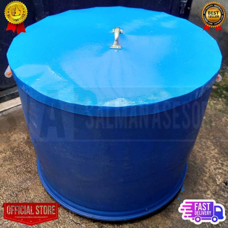 Jual Drum Tong 100 Liter. Tempat Sampah Plastik. Tong Sampah PAKAI ...