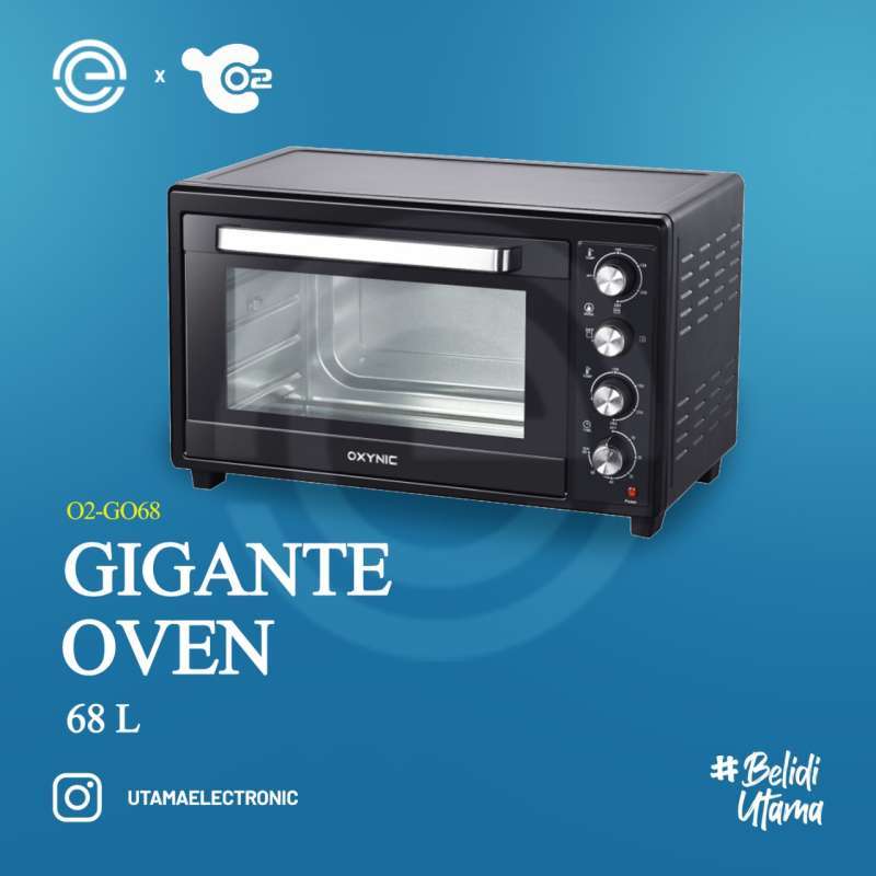 Jual OXYNIC Oven Listrik 68 Liter - GIGANTE di Seller Utama Electronic ...