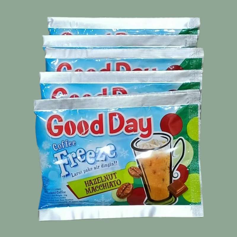 Jual Good Day Freeze Hazelnut Macchiato Kopi Instan 30 g [10 Sachet] di ...