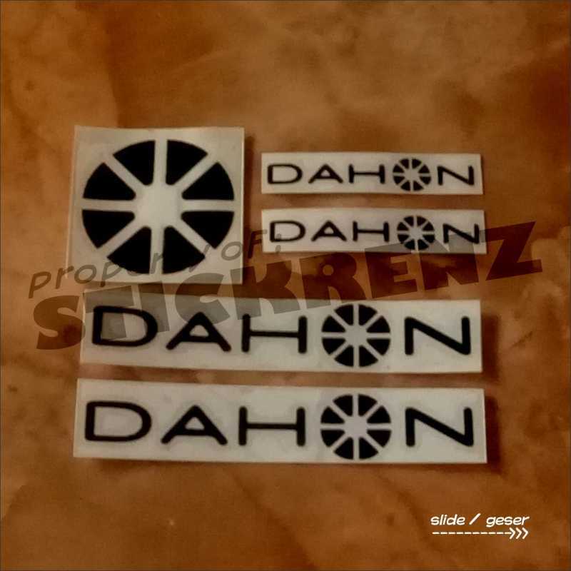 Jual Cutting Sticker, Stiker Frame Sepeda Lipat Dahon 01 Custom di ...