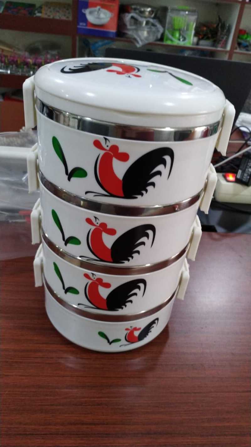 Promo Rantang Lunch Box Kotak Bekal Makan Sarapan Anak 4 Susun Bento ...