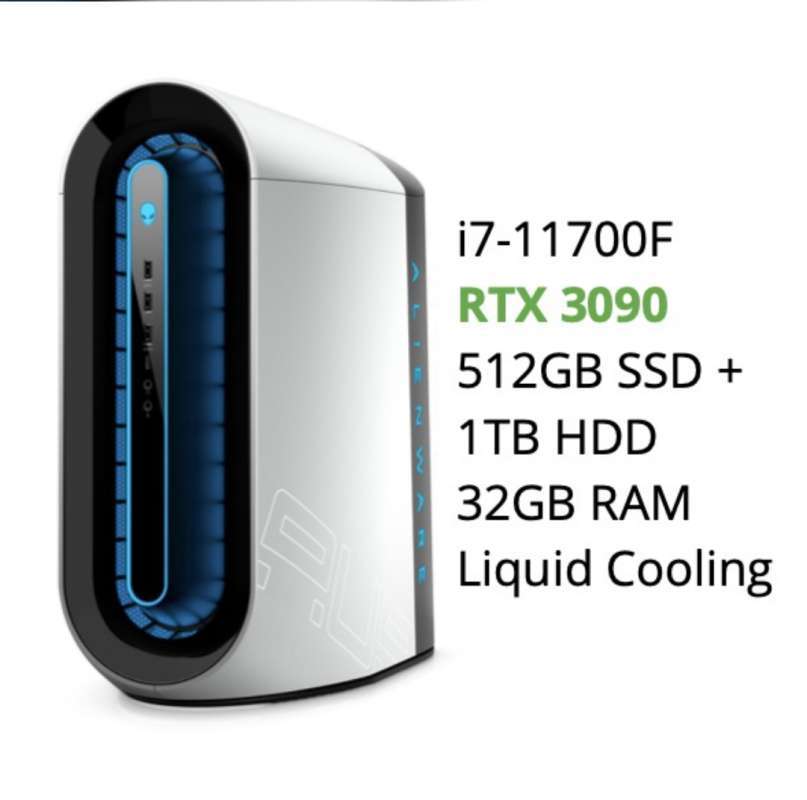 Jual ALIENWARE AURORA R12 i7-11700F 32GB RAM 512GB SSD 1TB HDD RTX3090 ...