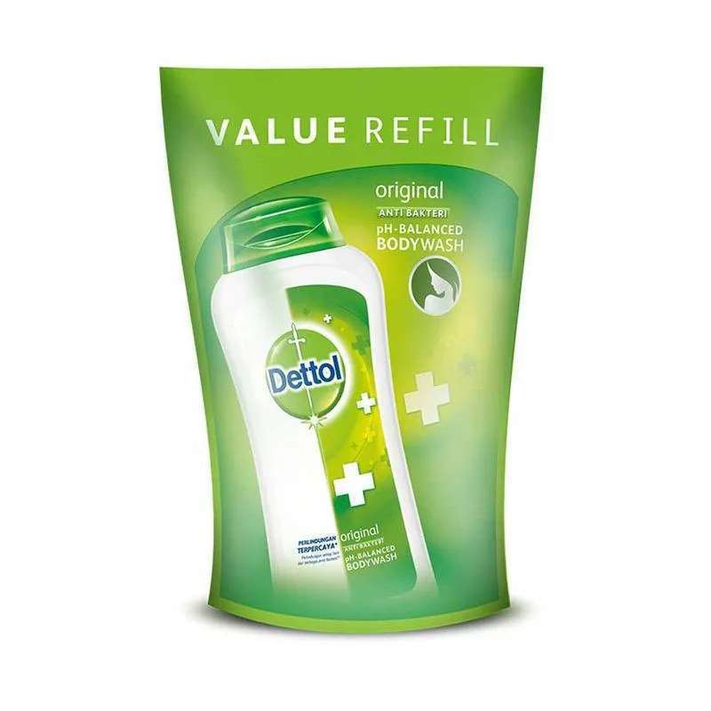 Promo Dettol Bodywash Original Pouch [410 ml] Diskon 34% di Seller ...