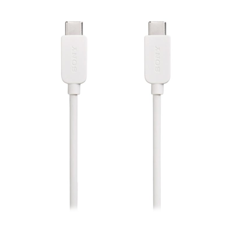 Jual SONY CC100 Charging and Transfer USB Type C Cable - White di ...