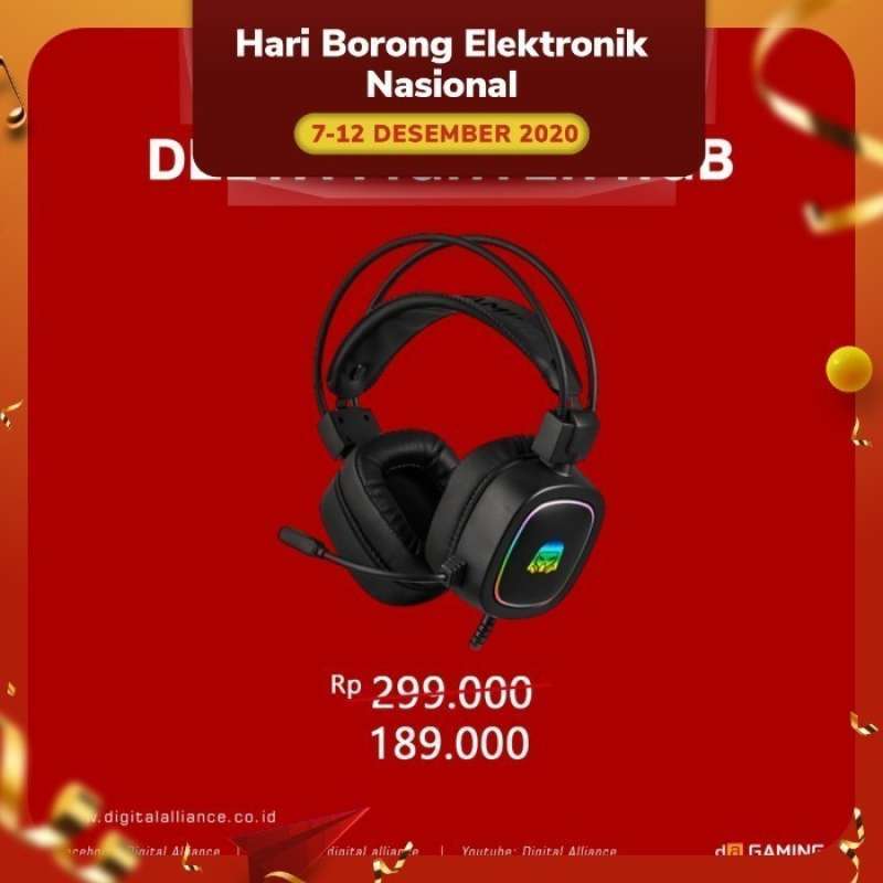 Jual Headset Digital Alliance Delta Fighter RGB - Headset Gaming DA ...